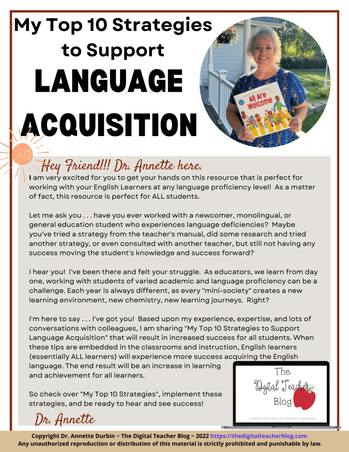 Language Acquisition for ELL Effective Strategies - Blue Ribbon Teacher