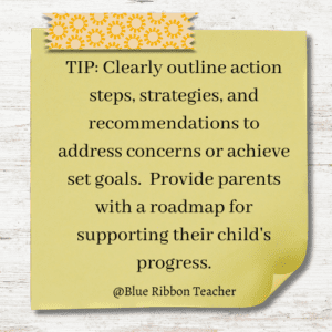 How to Prepare for Effective and Successful Parent Teacher Conferences ...